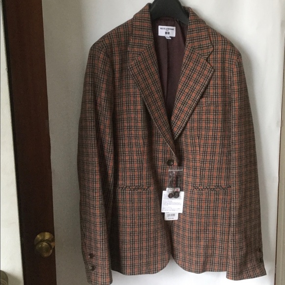 Uniqlo | Jackets & Coats | New Uniqlo Ines De La Fressange Women Tweed Jacket French Classic L ...
